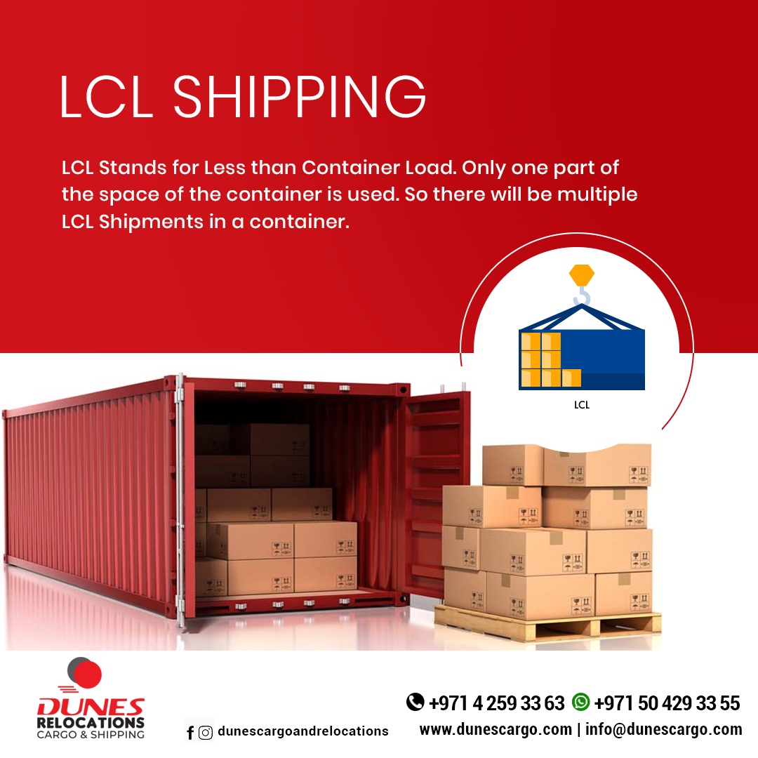 FCL and LCL Shipping in UAE | LCL Shipping Dubai | FCL Shipping Dubai